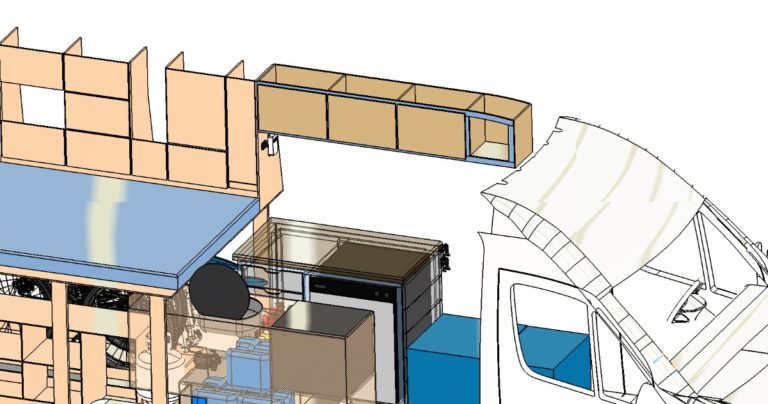 Overhead Storage Cabinet - FarOutRide
