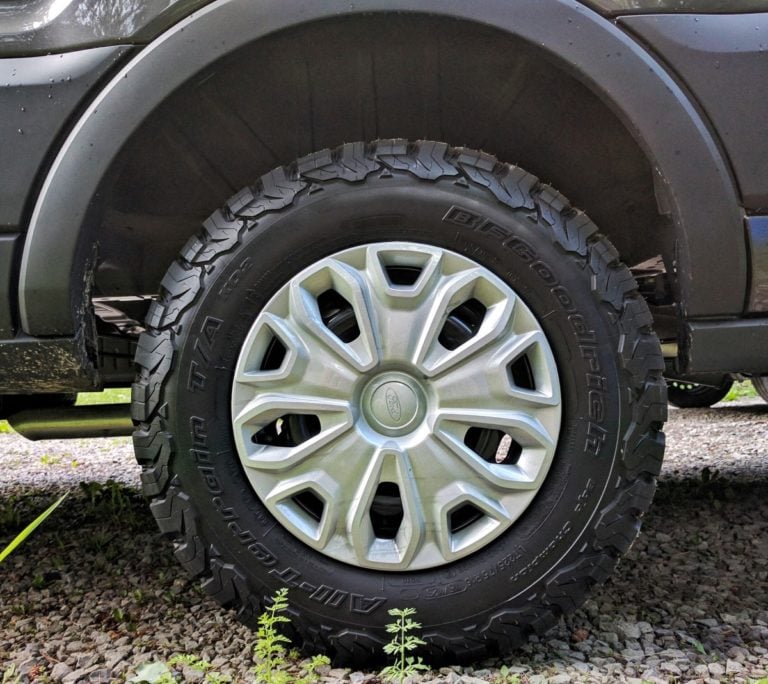 Ford Transit All-Terrain Larger Tires Upgrade - FarOutRide