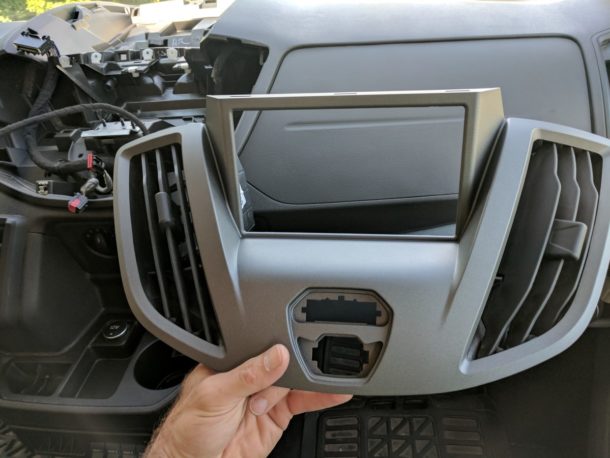 Ford Transit DIY Aftermarket Radio Installation (Pioneer Android ...