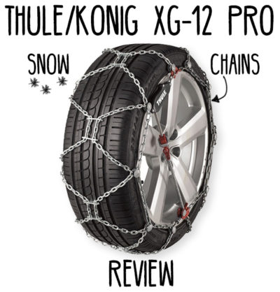 Thule/Konig XG-12 Pro Snow Chains - Review - FarOutRide
