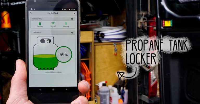 Propane Tank Level Wireless Monitor - Review - FarOutRide
