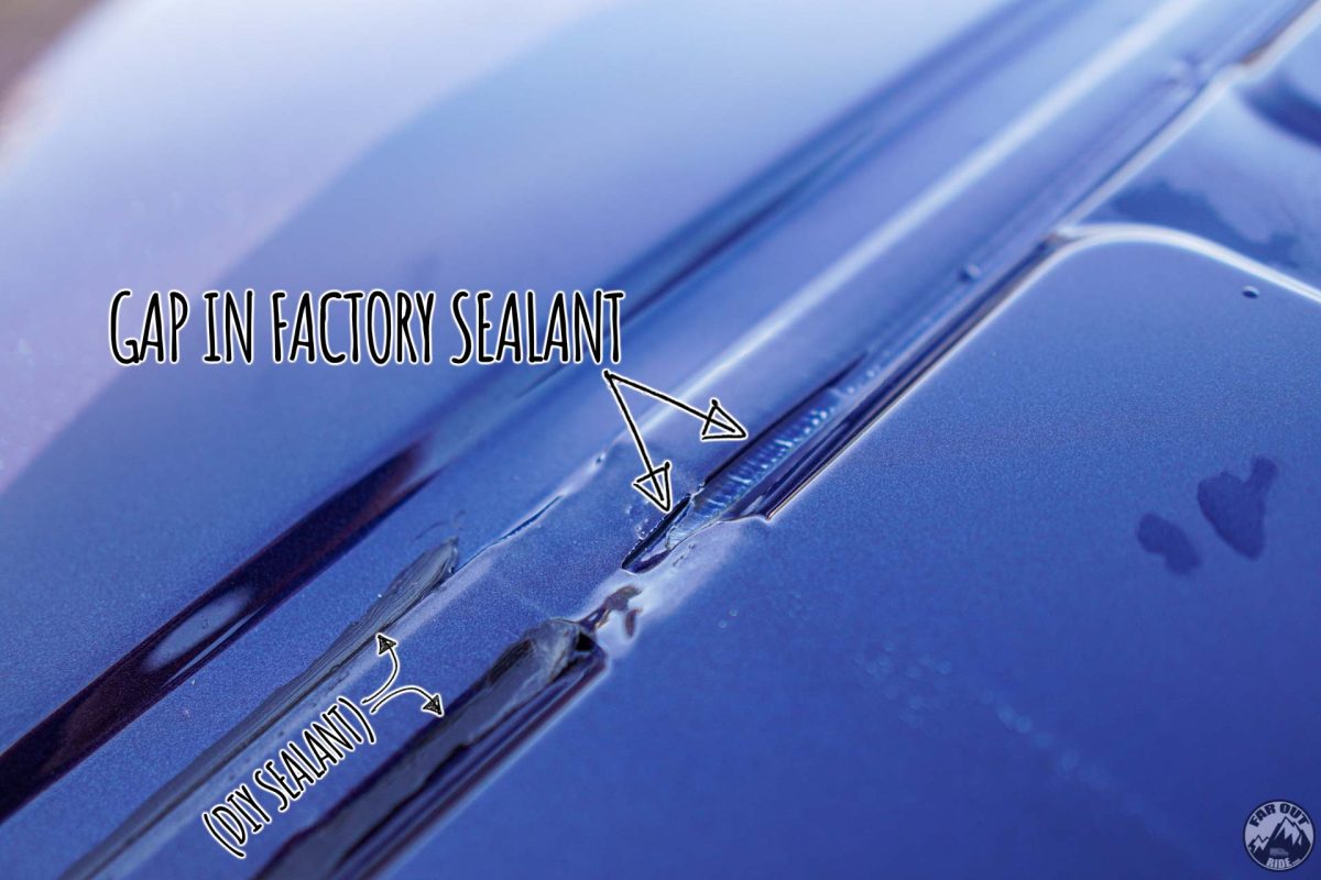 Prevent Roof Leaks On The Ford Transit - FarOutRide