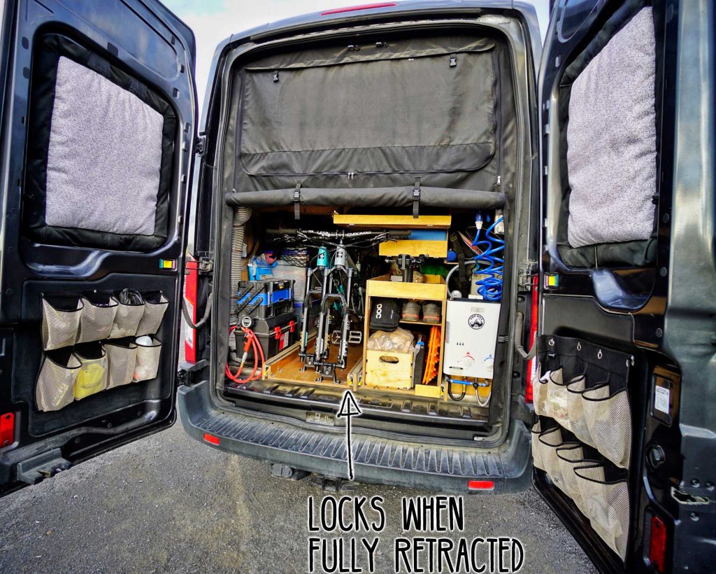 Slide-Out Bike Rack for Van (DIY) - FarOutRide