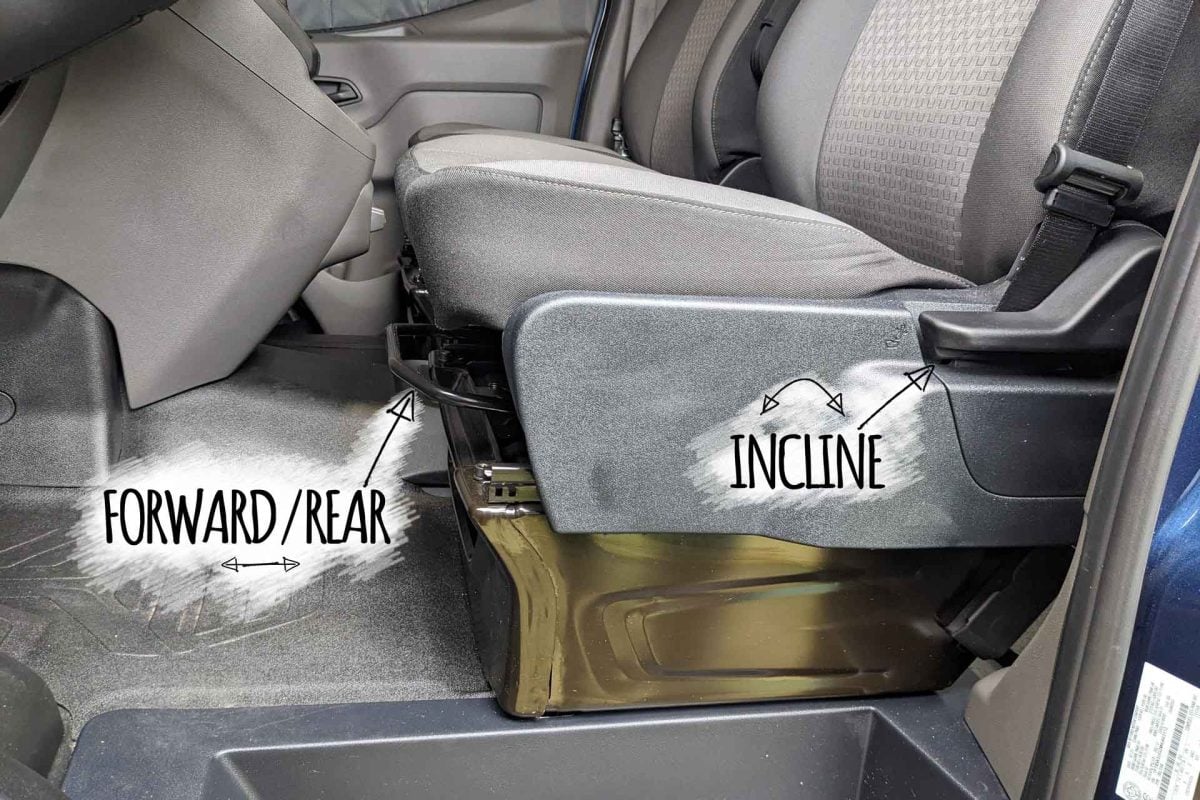 Swivel Seat Installation in Ford Transit (Driver & Passenger) - FarOutRide