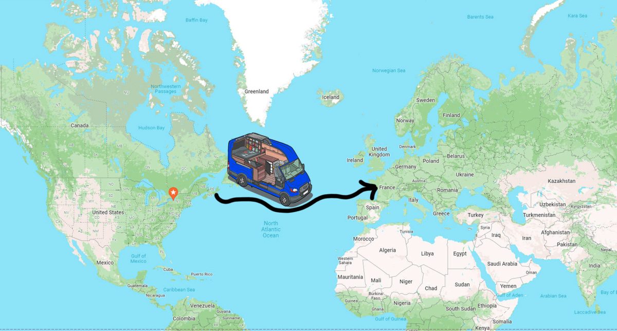 Europe Van Life Planning | Paperwork, Ship Van, Itinerary, etc ...