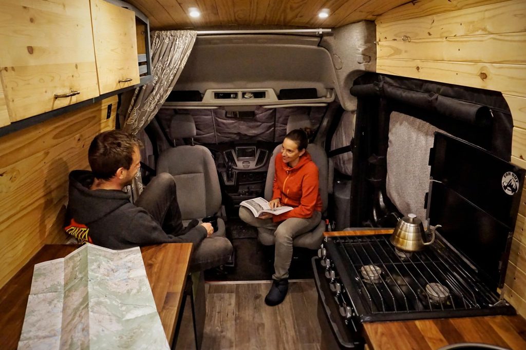 Swivel Seat Installation in Ford Transit (Driver & Passenger) - FarOutRide