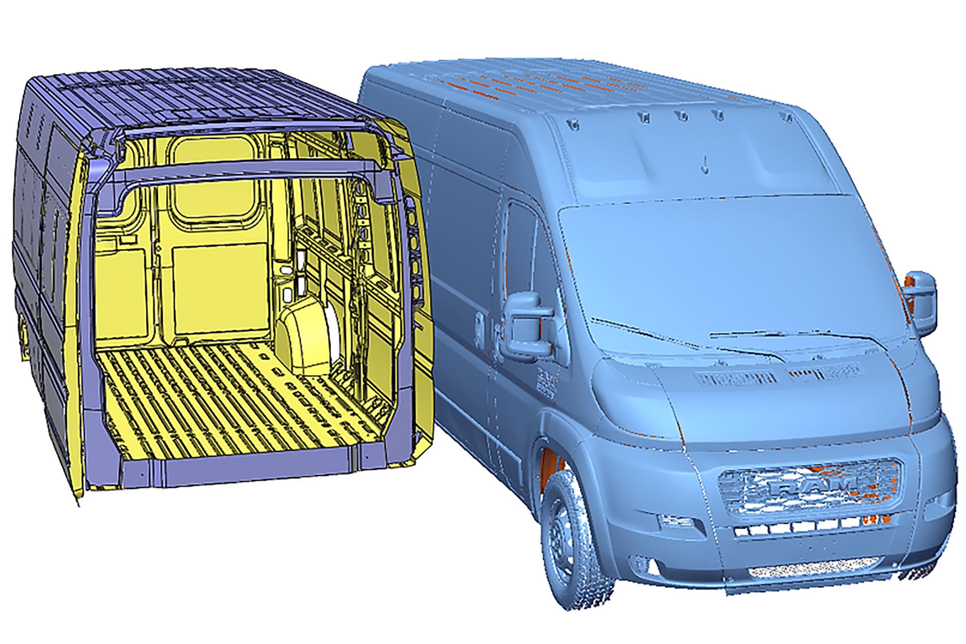 Ram ProMaster 3D Scan & 3D Model - FarOutRide