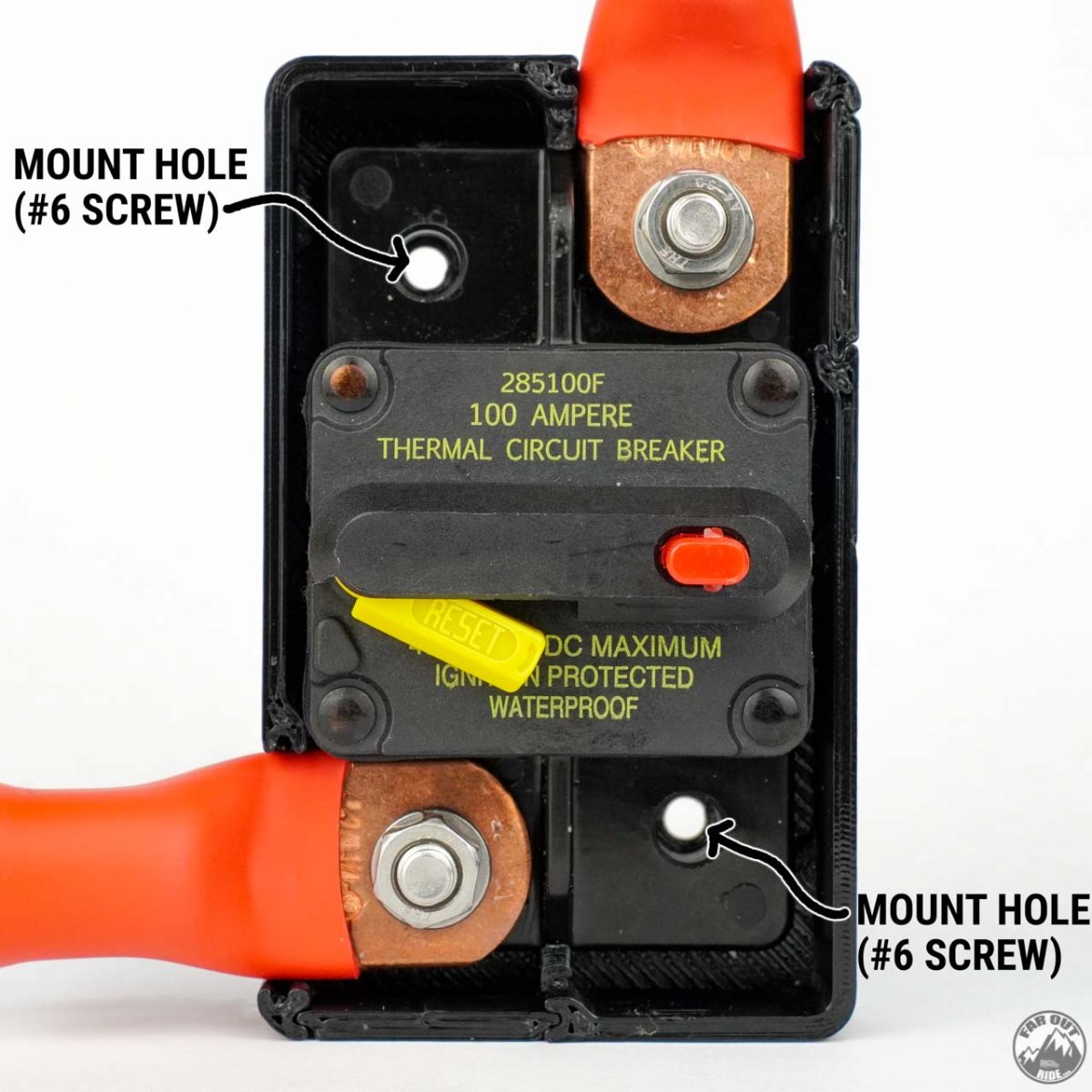 Enclosure for Circuit Breaker (Blue Sea 285-Series Surface Mount ...
