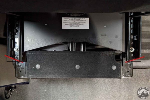 Swivel Seat Installation in Ford Transit (Driver & Passenger) - FarOutRide