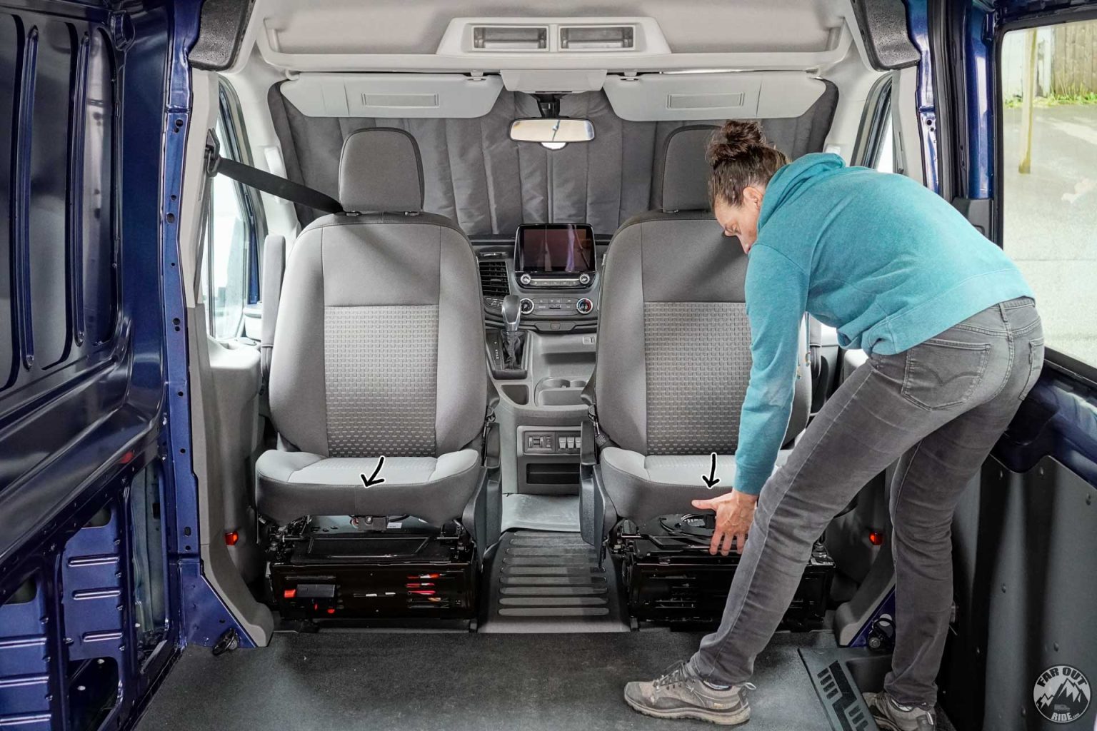 Cabbunk Kids Bunk Bed for Van/RV (Transit, Sprinter, ProMaster)