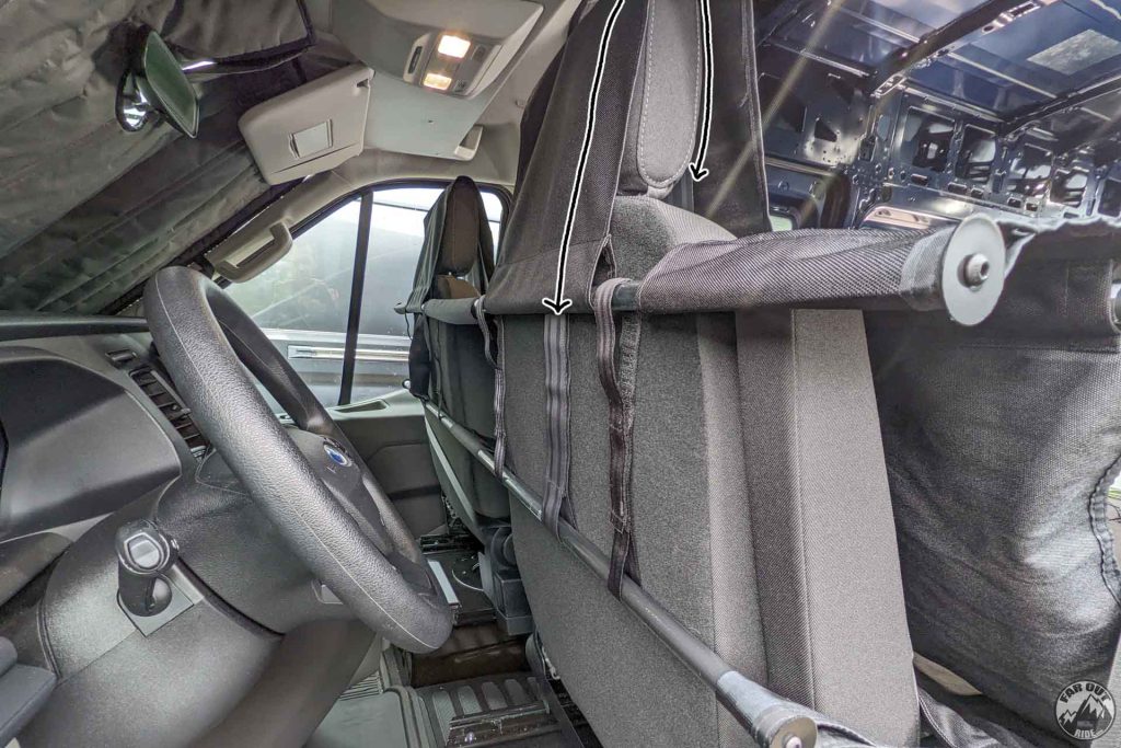 Cabbunk Kids Bunk Bed for Van/RV (Transit, Sprinter, ProMaster)