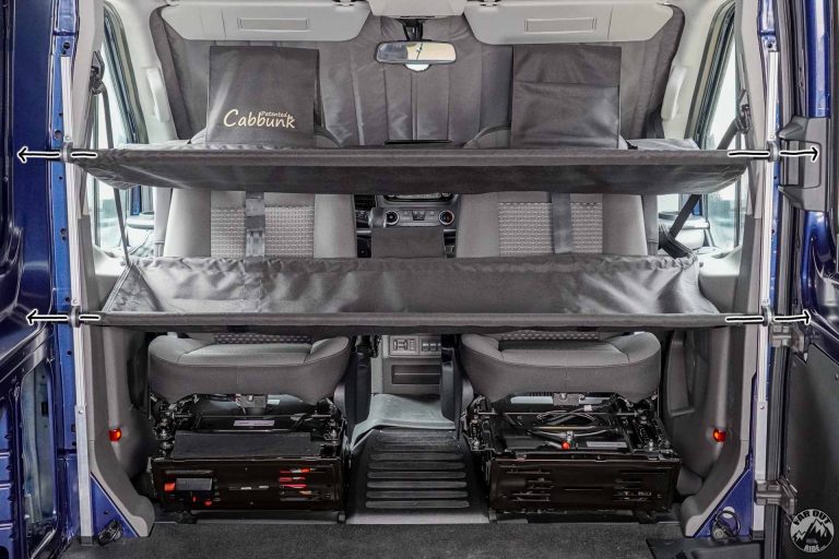 Cabbunk Kids Bunk Bed for Van/RV (Transit, Sprinter, ProMaster)