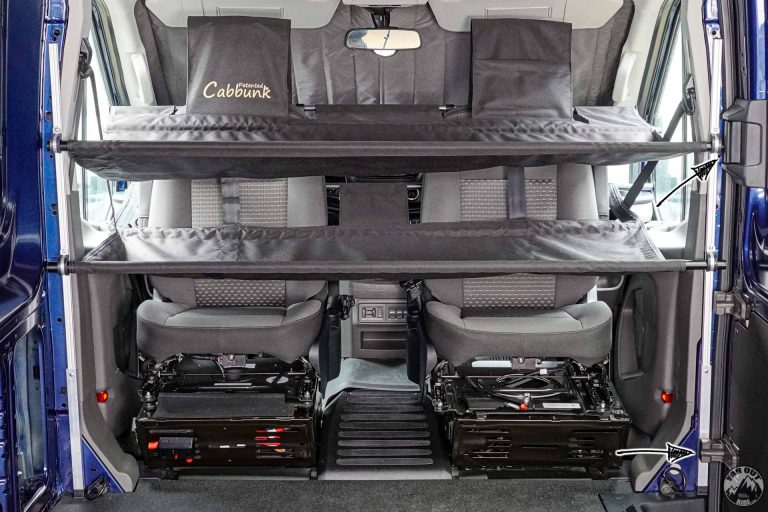 Cabbunk Kids Bunk Bed for Van/RV (Transit, Sprinter, ProMaster)