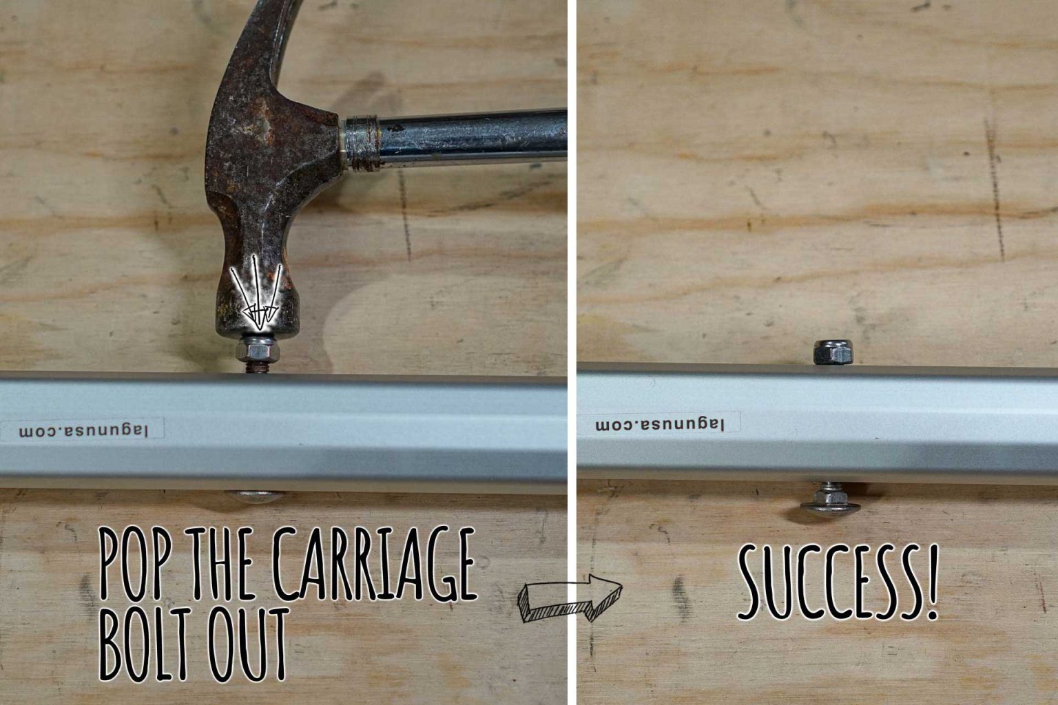 How To Install Lagun Table on Ford Transit Driver/Passenger Seat