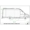 Ford Transit Template - Floor Plan & Interior Layout - FarOutRide