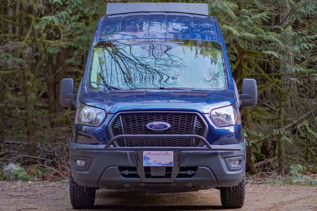 Ford Transit Front Bumper Nudge Bar Installation