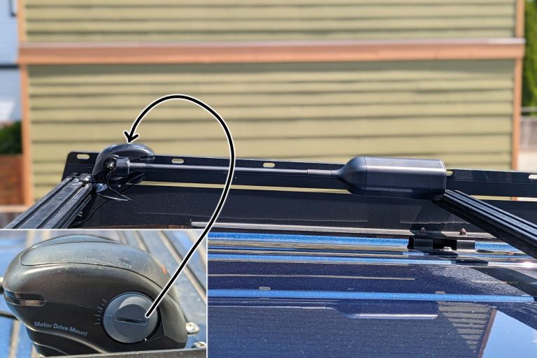 Motorized Antenna Tilt Installation on Roof Rack | WeBoost Fold Up/Down