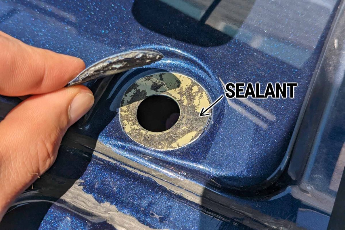 Cable Entry Pad | Pass-Through for Ford Transit Roof (No Drill/No Screw)