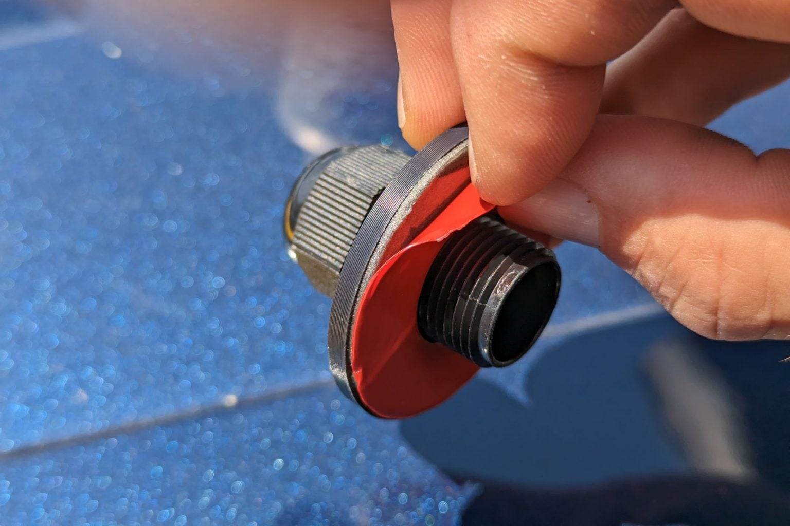 Cable Entry Pad | Pass-Through for Ford Transit Roof (No Drill/No Screw)
