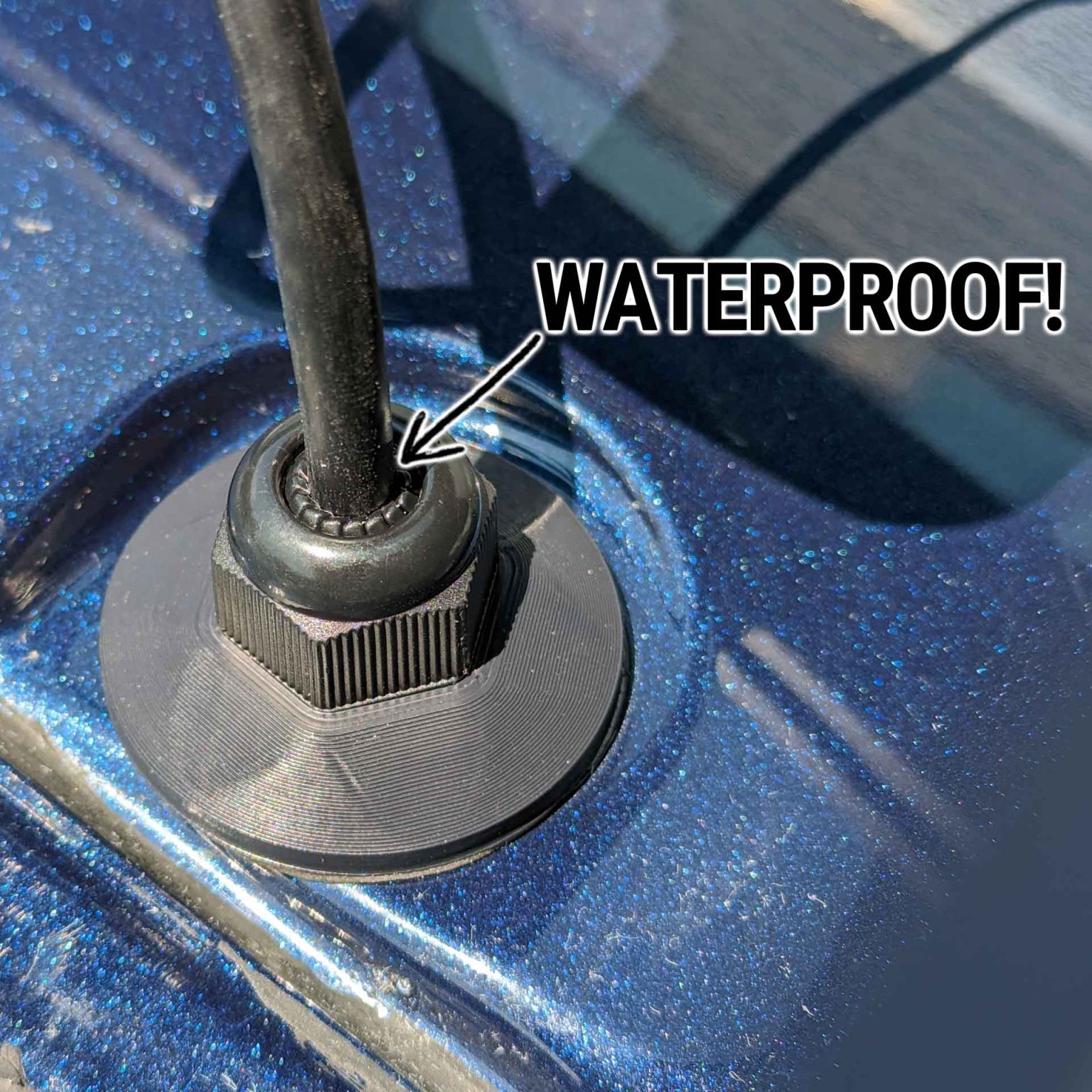 Cable Entry Pad | Pass-Through for Ford Transit Roof (No Drill/No Screw)