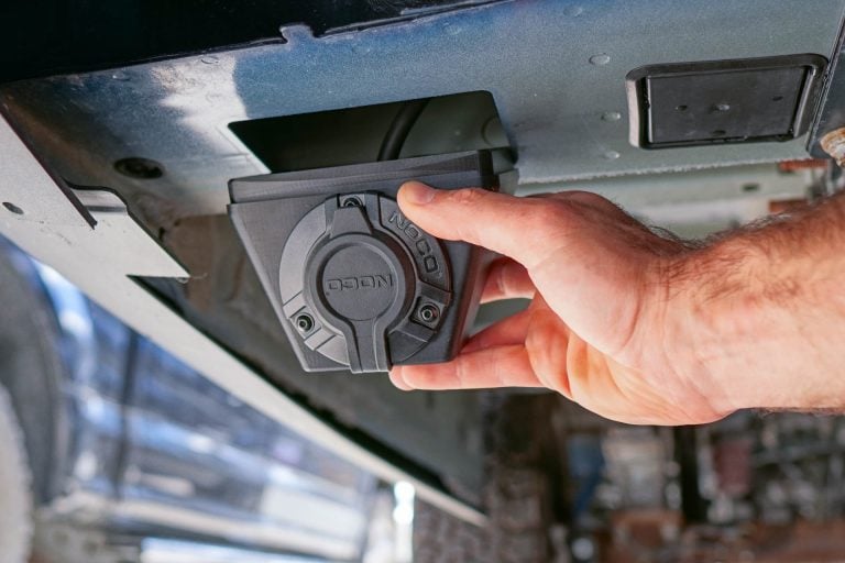 15A NOCO Shore Power Entry Box for Ford Transit (No Drill / No Screw)