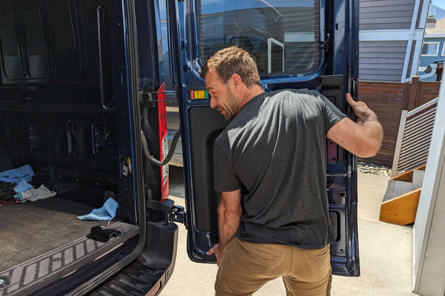 Rear Door Platform Installation | Cargo-Carrier for Transit & Sprinter Van