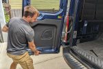 Ford Transit Rear Door Spare Tire Carrier Installation
