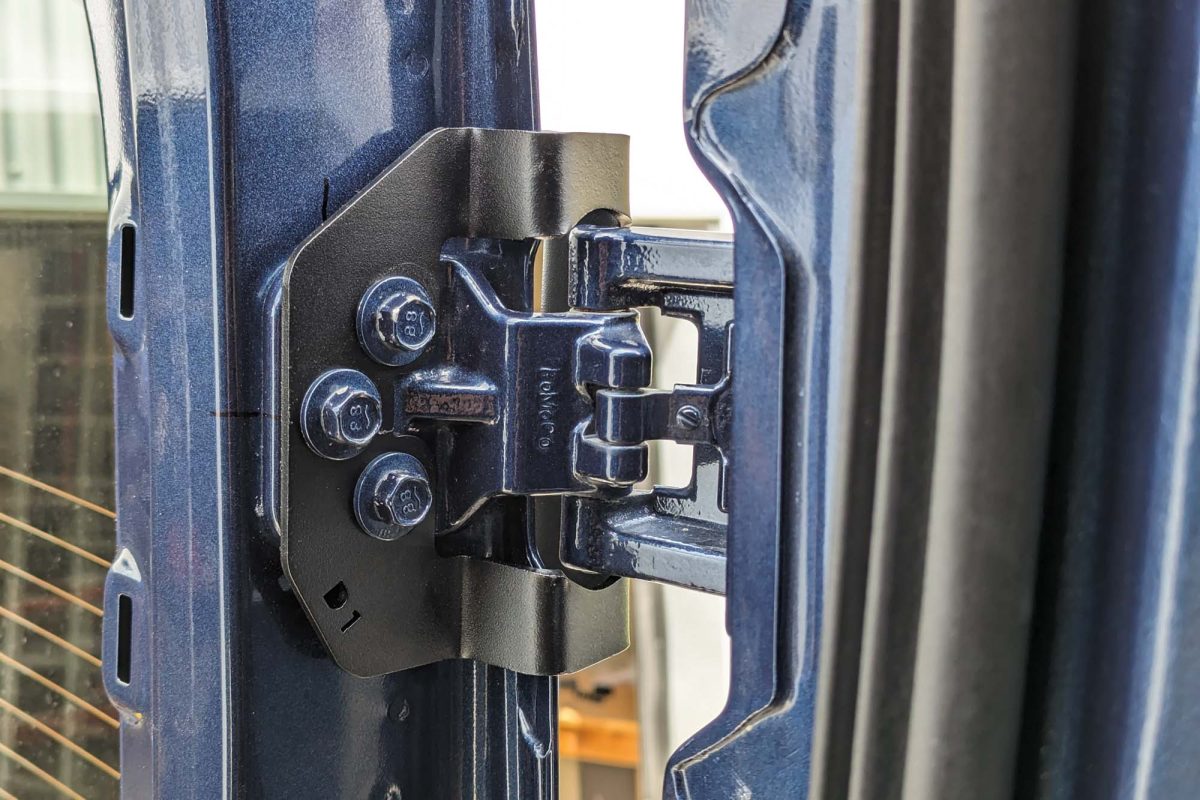 Ford Transit Rear Door Spare Tire Carrier Installation
