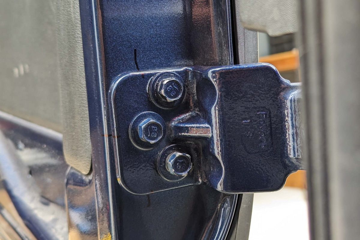 Ford Transit Rear Door Spare Tire Carrier Installation