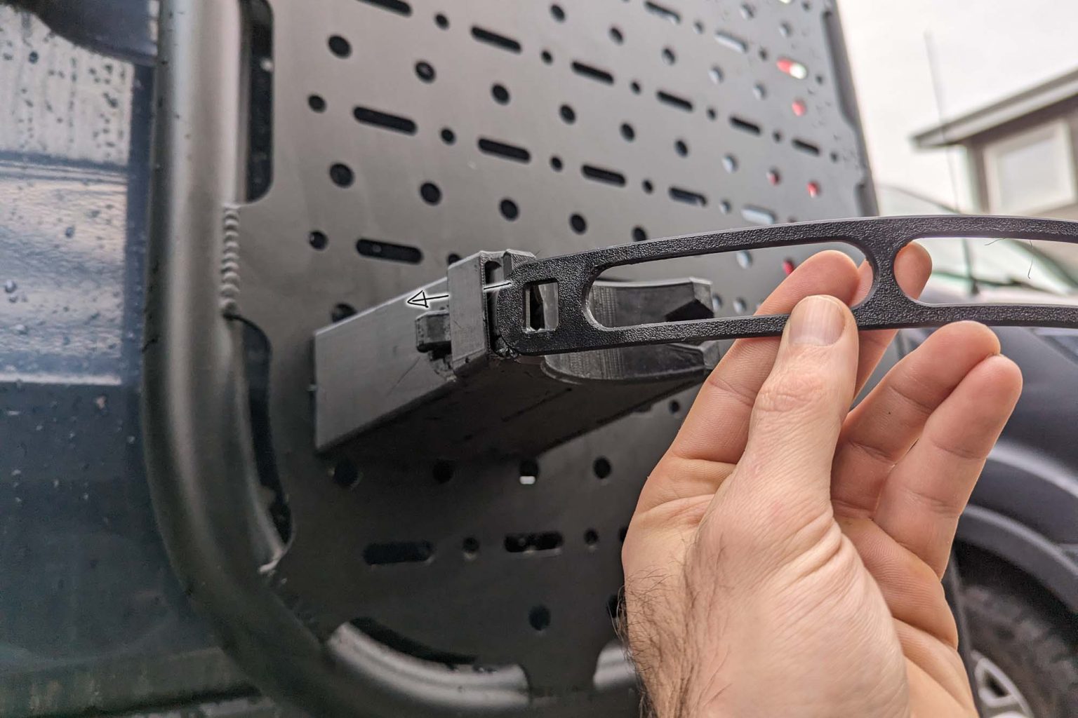 Rear Door Bike Rack for Vans | Make & Install