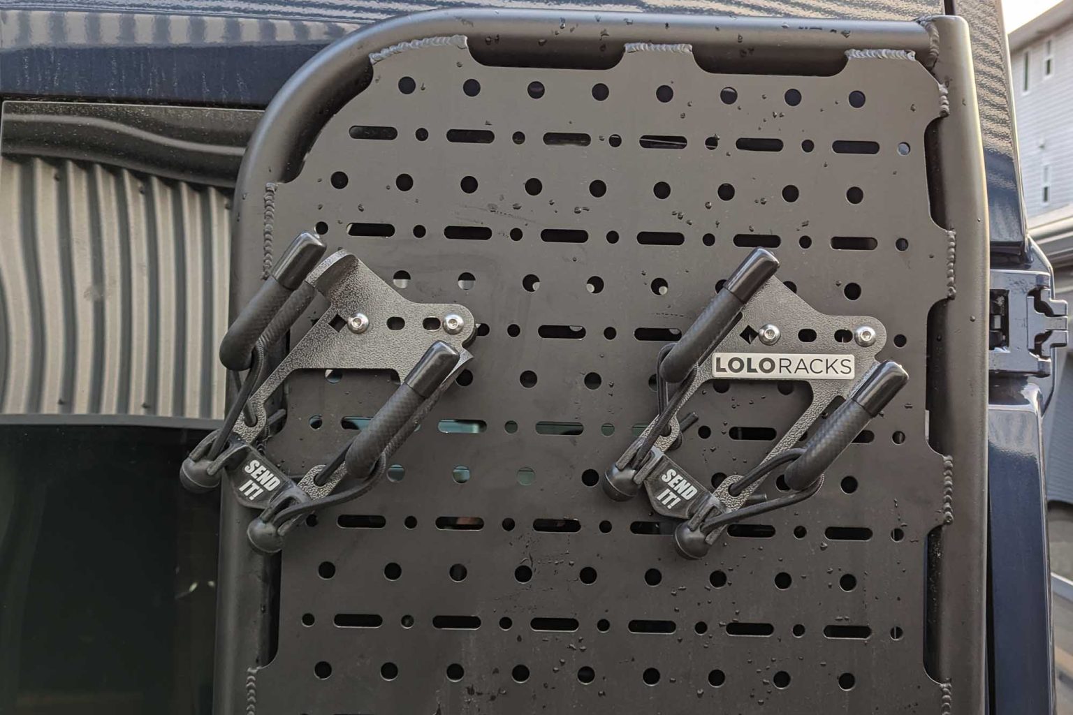 Rear Door Bike Rack for Vans | Make & Install