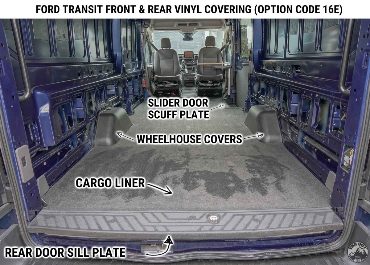 How To Remove Ford Transit Factory Floor (Front & Rear Vinyl Covering ...