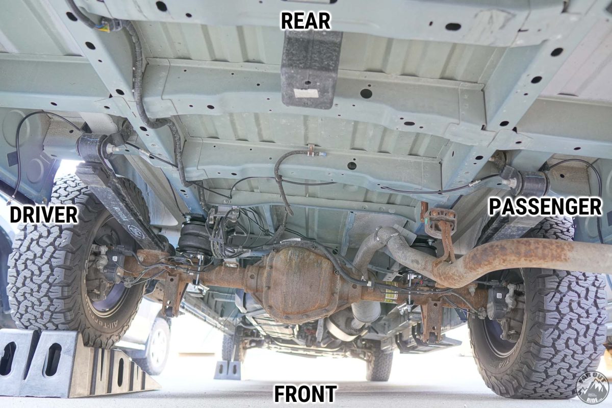 Air Lift Air Bags, Compressor & Tank Install on a Ford Transit | Air ...