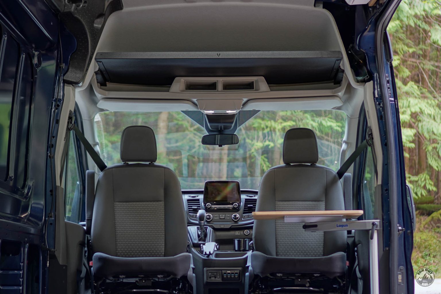 Headliner Shelf Installation on a Ford Transit Van (DIY or Aluminum ...