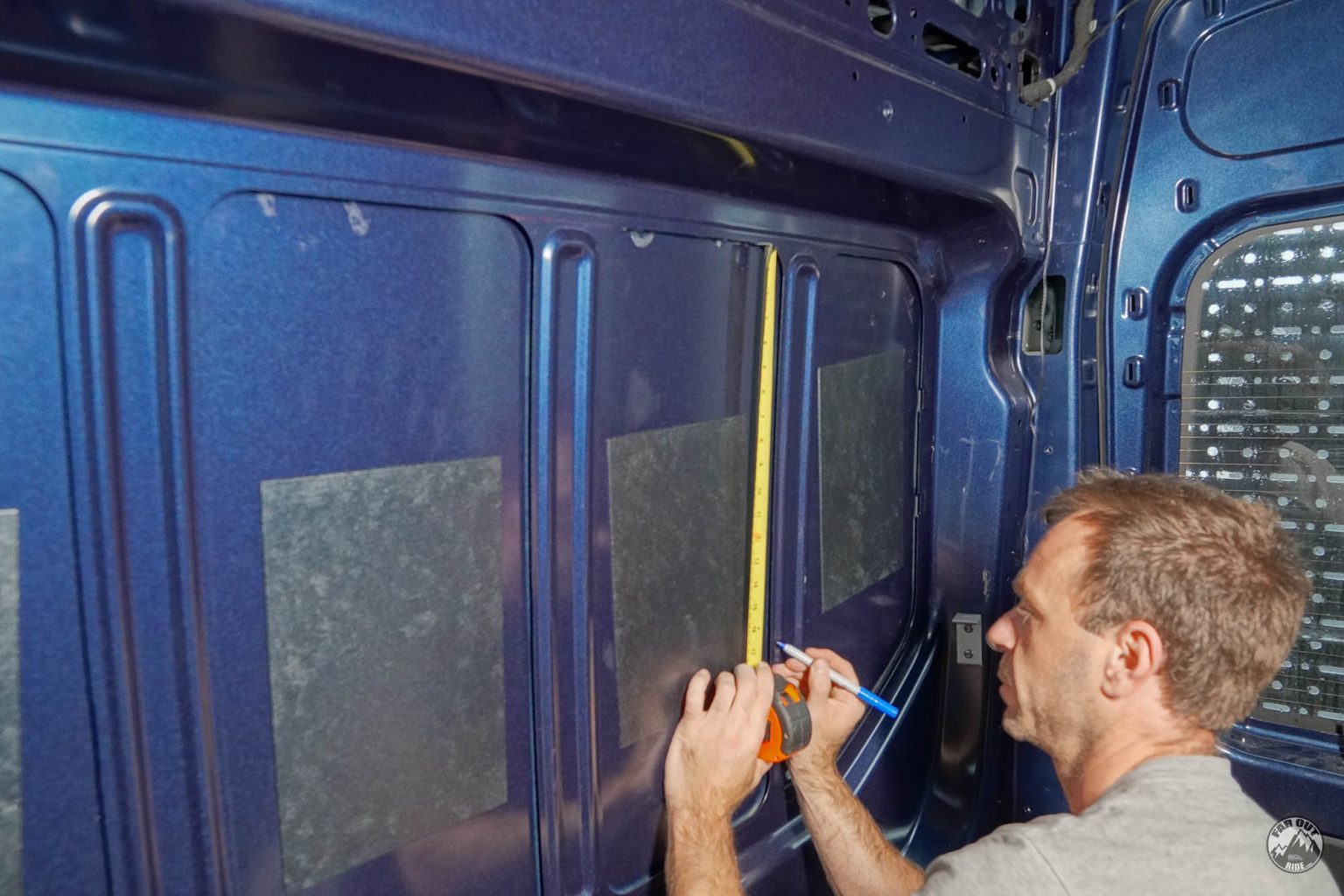 Arctic Tern Window DIY Installation to a Ford Transit Van - FarOutRide