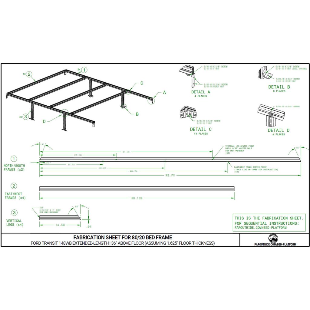 Ford Transit Camper Van DIY Conversion - FarOutRide