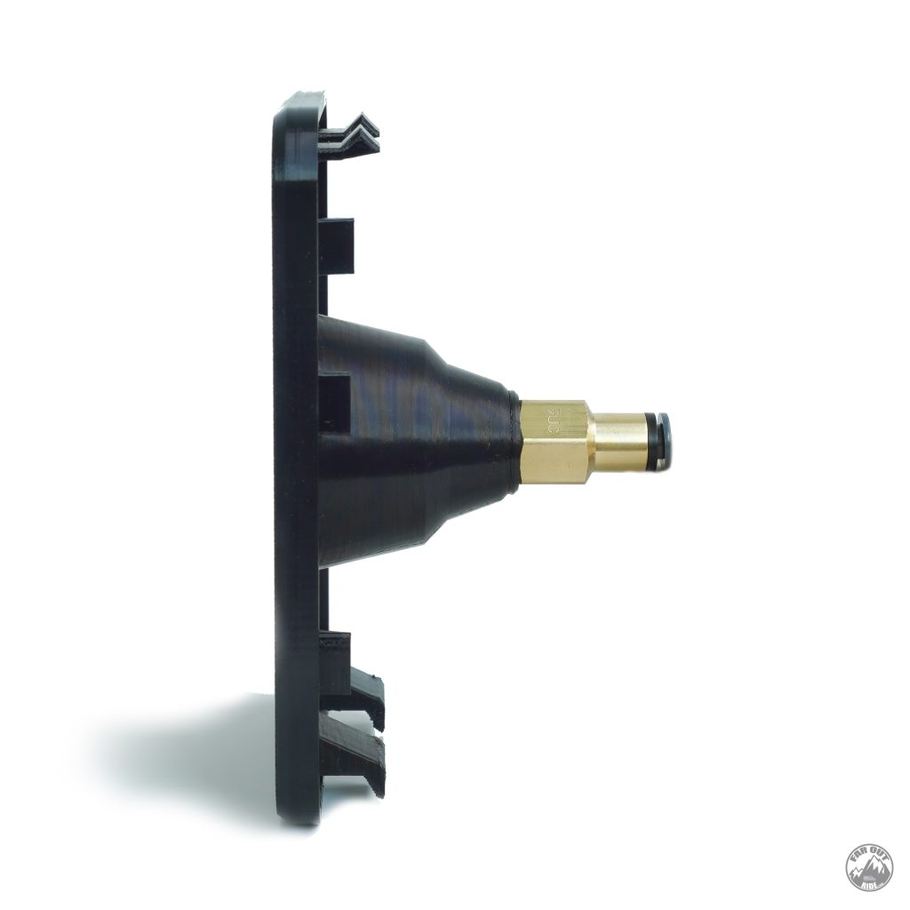 Flush-Mount Air Coupler for Onboard Compressor - Ford Transit D-Pillar