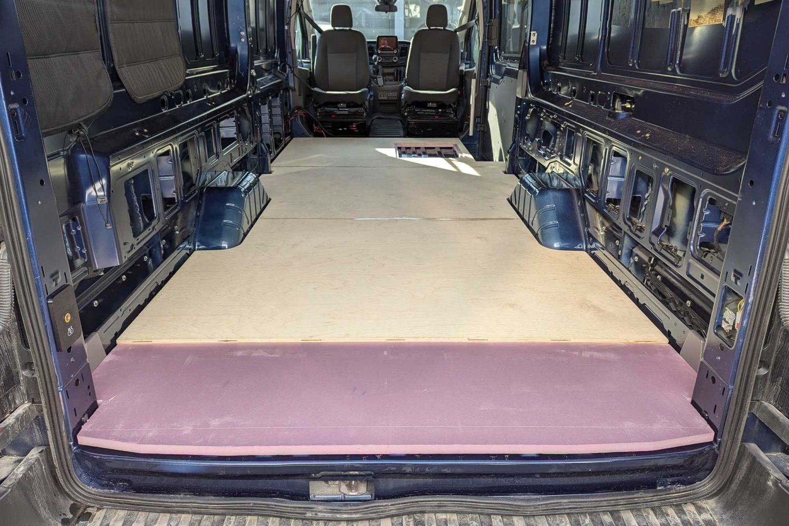 DIY Van Floor - Insulation, Subfloor & Covering Install Guide - FarOutRide