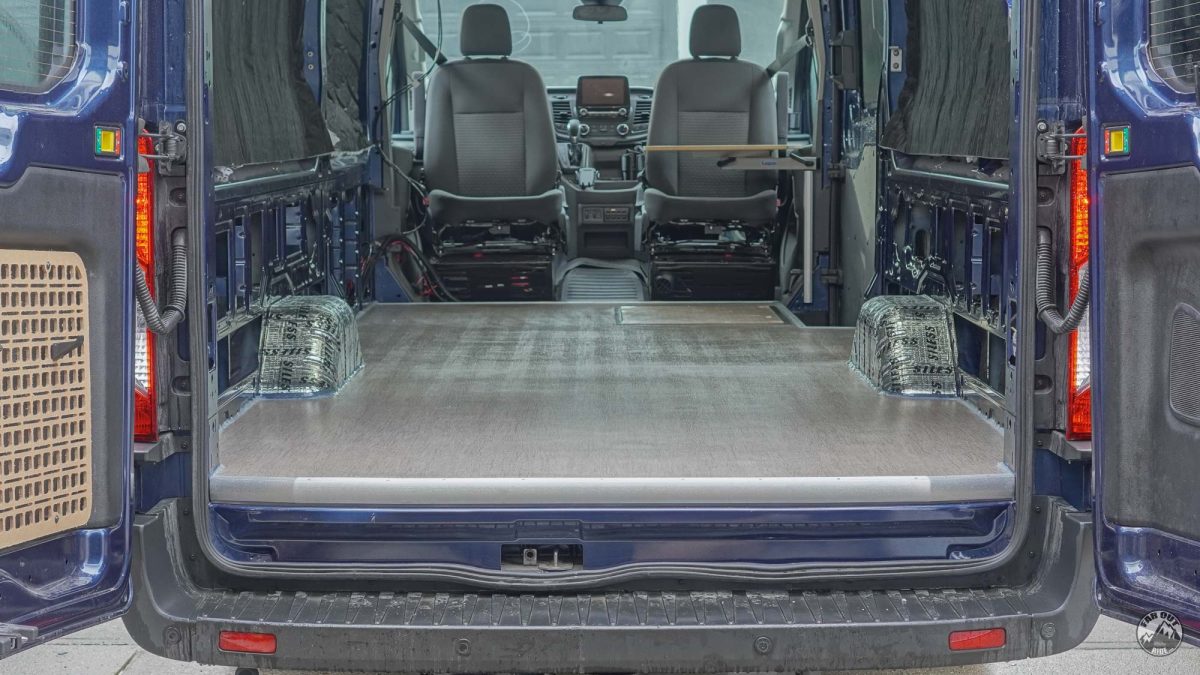 DIY Van Floor - Insulation, Subfloor & Covering Install Guide - FarOutRide