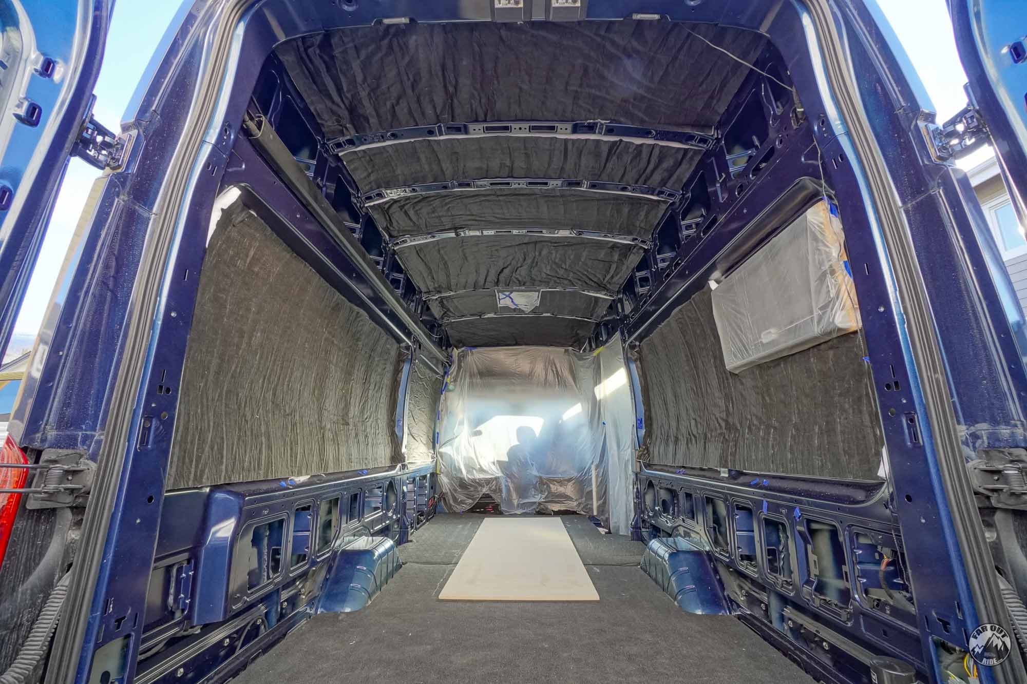 Thinsulate Insulation: How To Install in a Van - FarOutRide