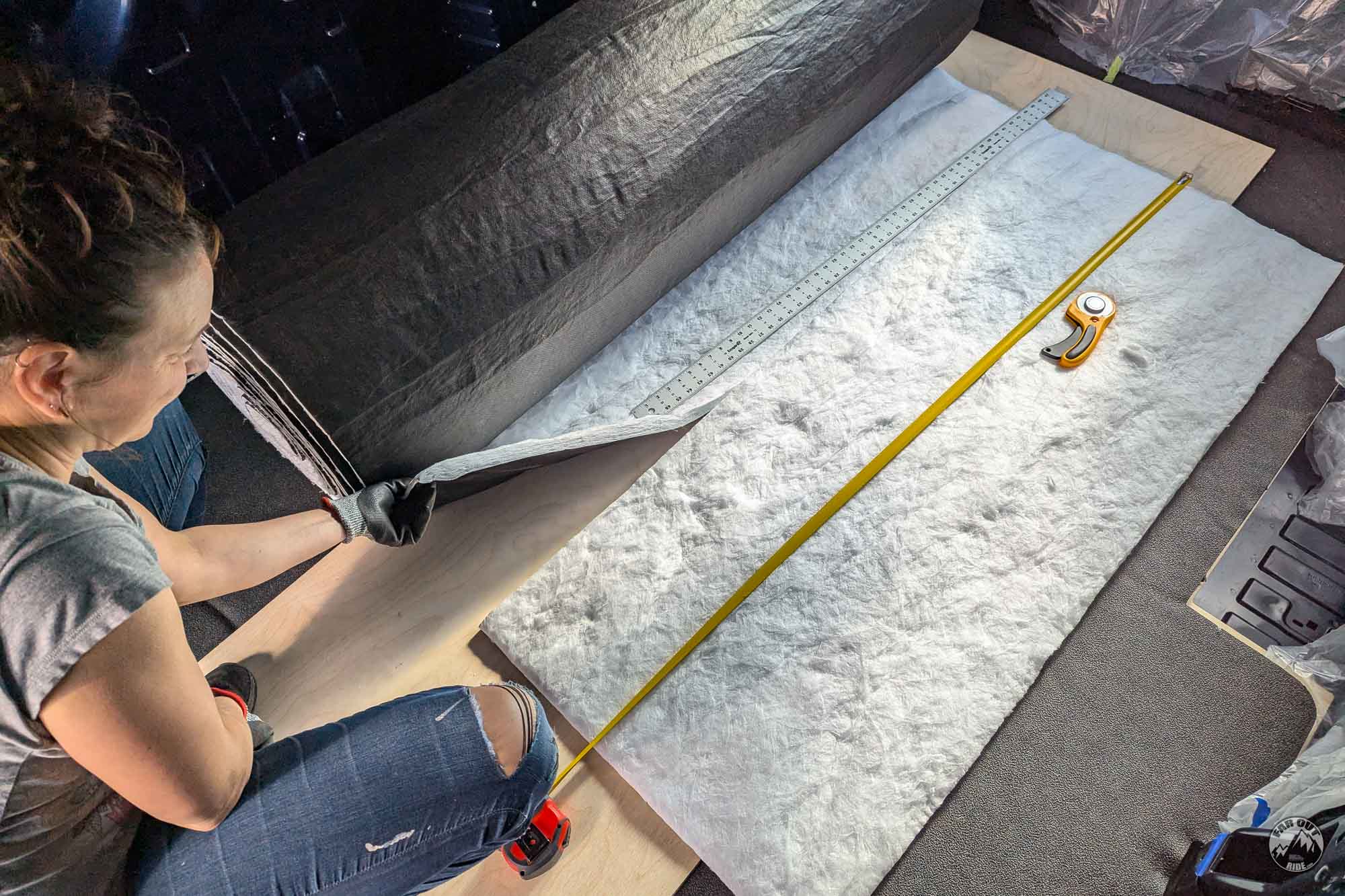 Thinsulate Insulation: How To Install in a Van - FarOutRide