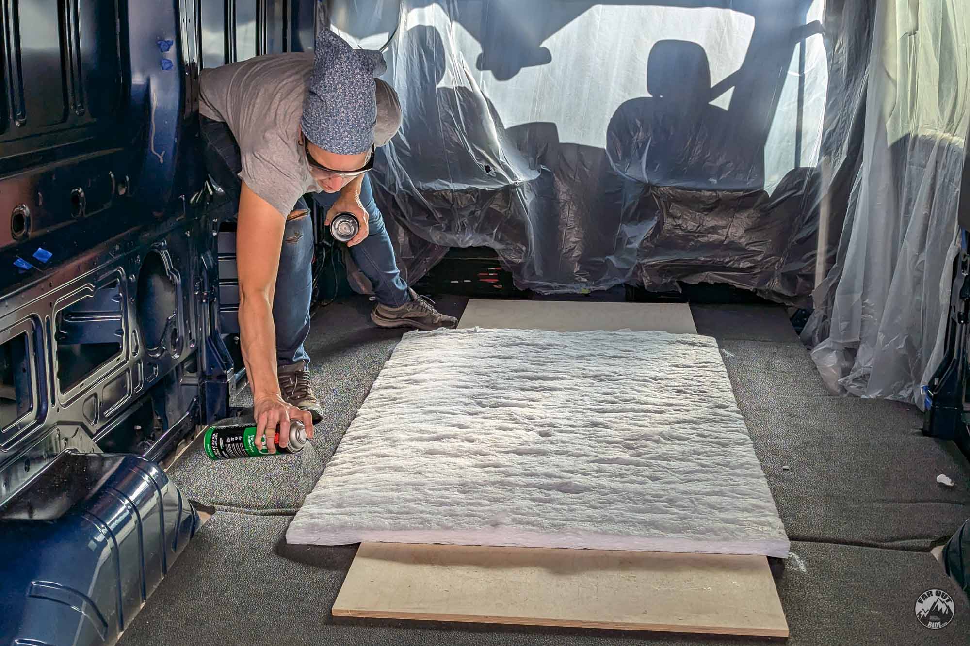 Thinsulate Insulation: How To Install in a Van - FarOutRide