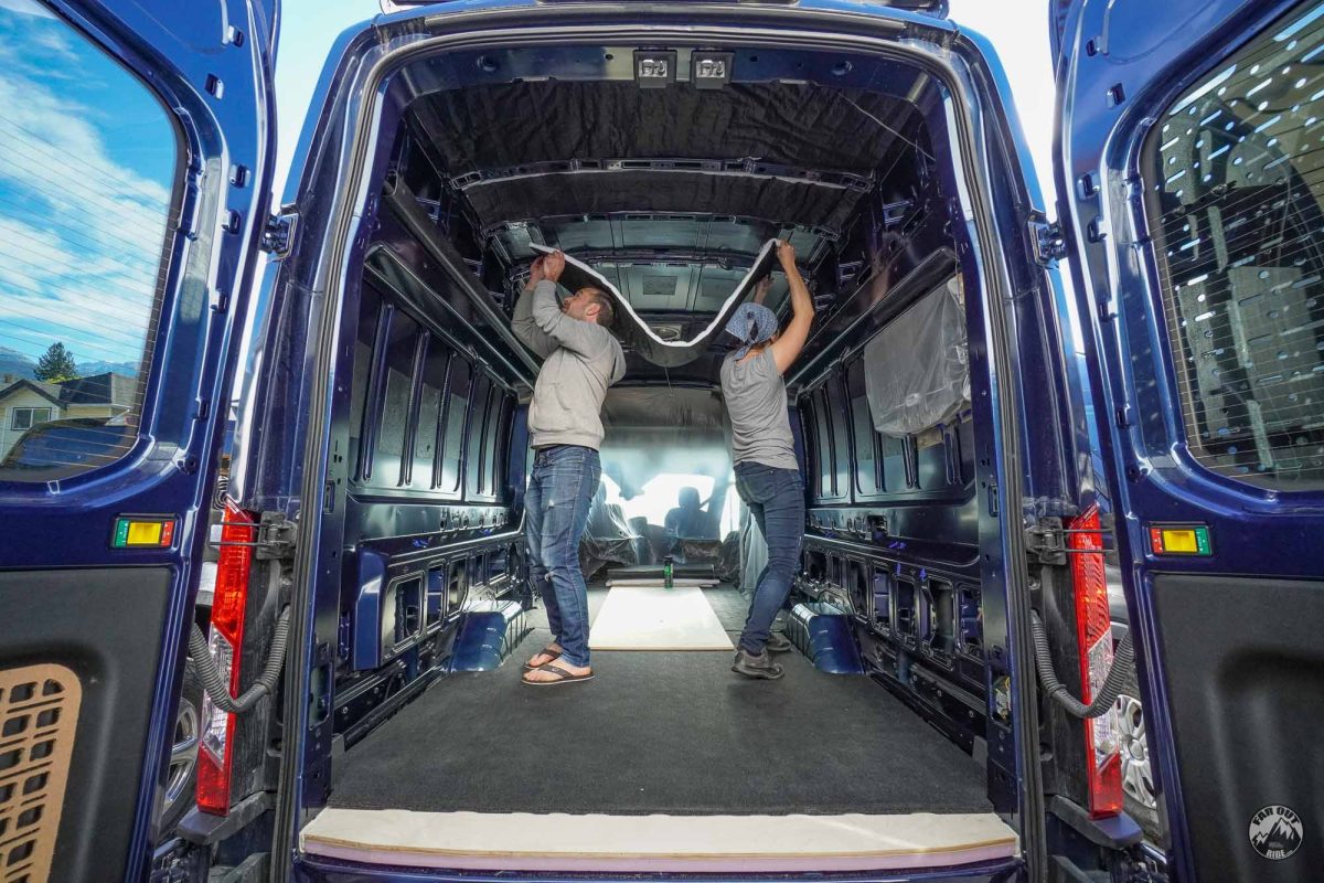 Thinsulate Insulation: How To Install in a Van - FarOutRide