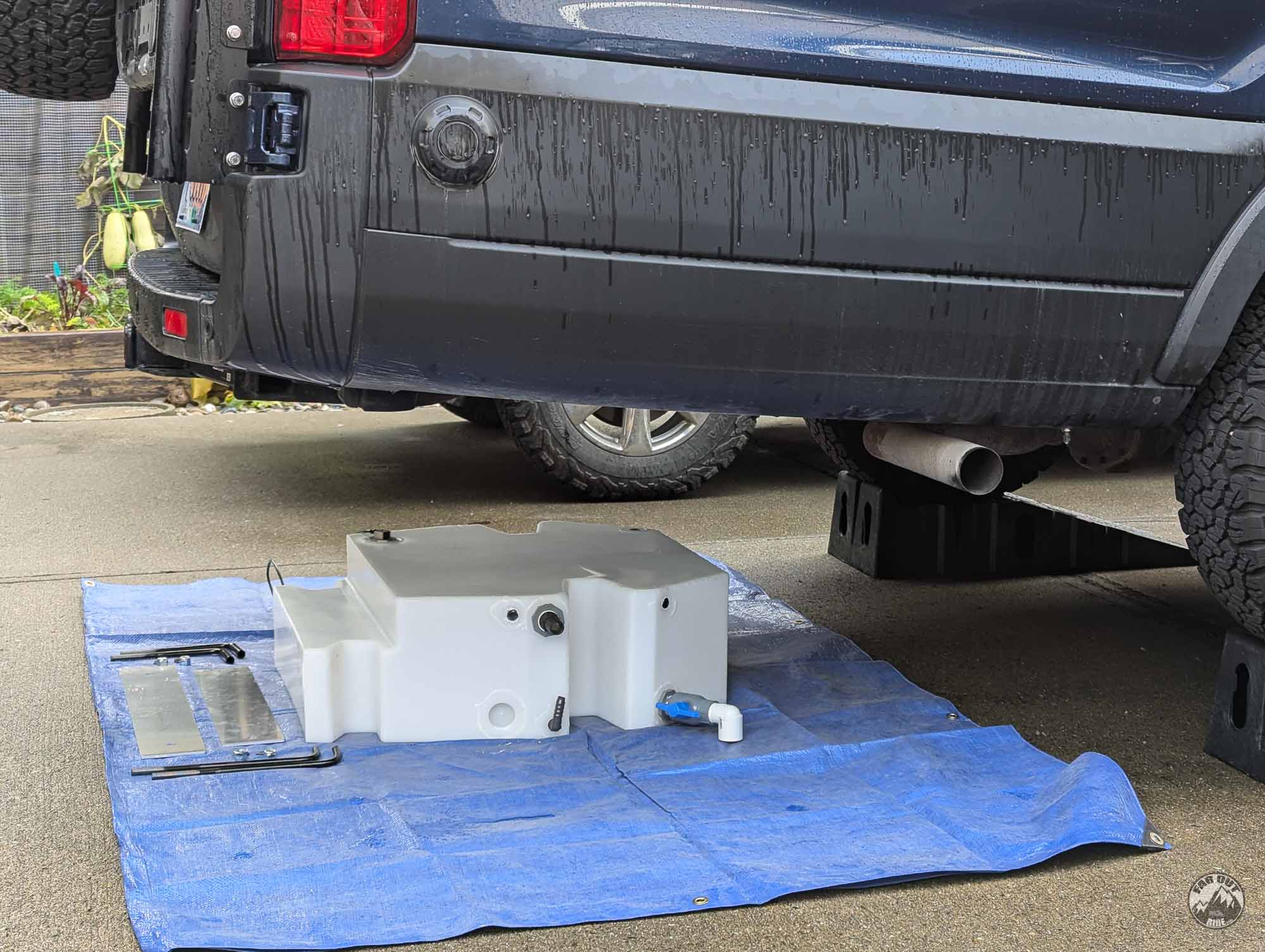 Water System Installation | FarOutVan2 - FarOutRide