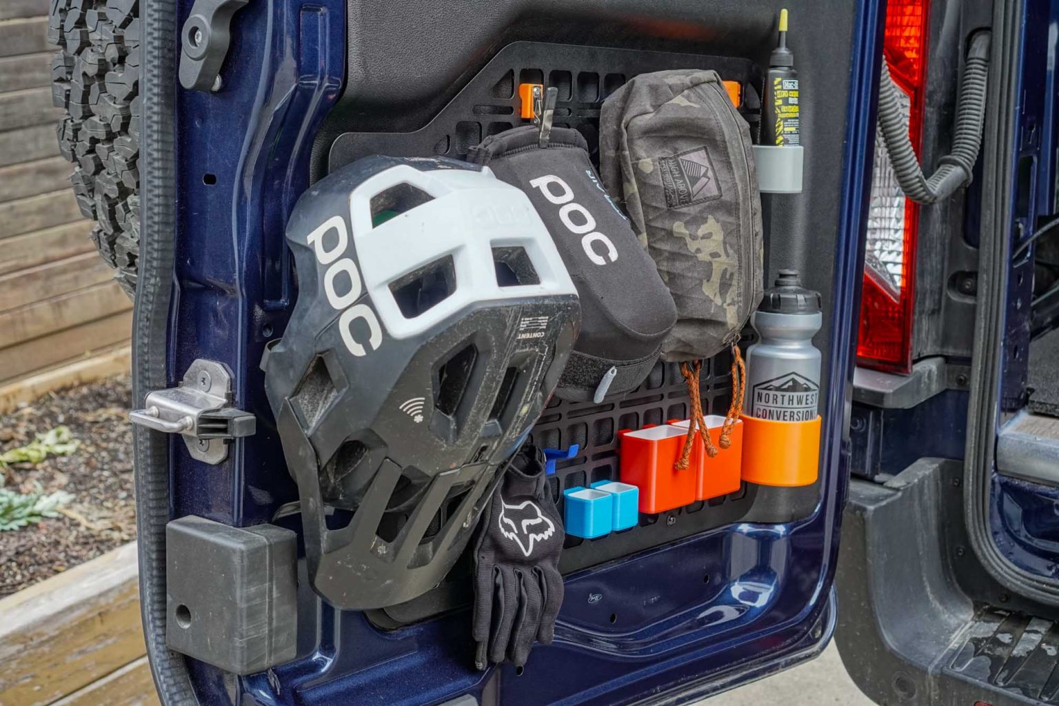 Molle Panels for Ford Transit Rear Door