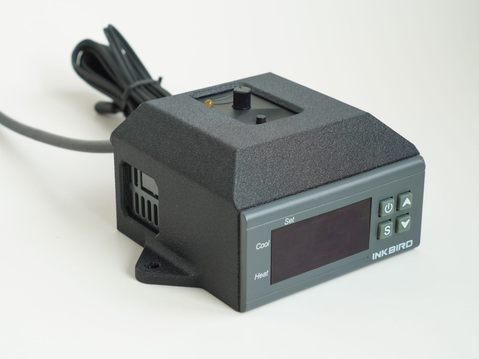 Adding a Temperature-Controlled Cooling Fan to a Cabinet